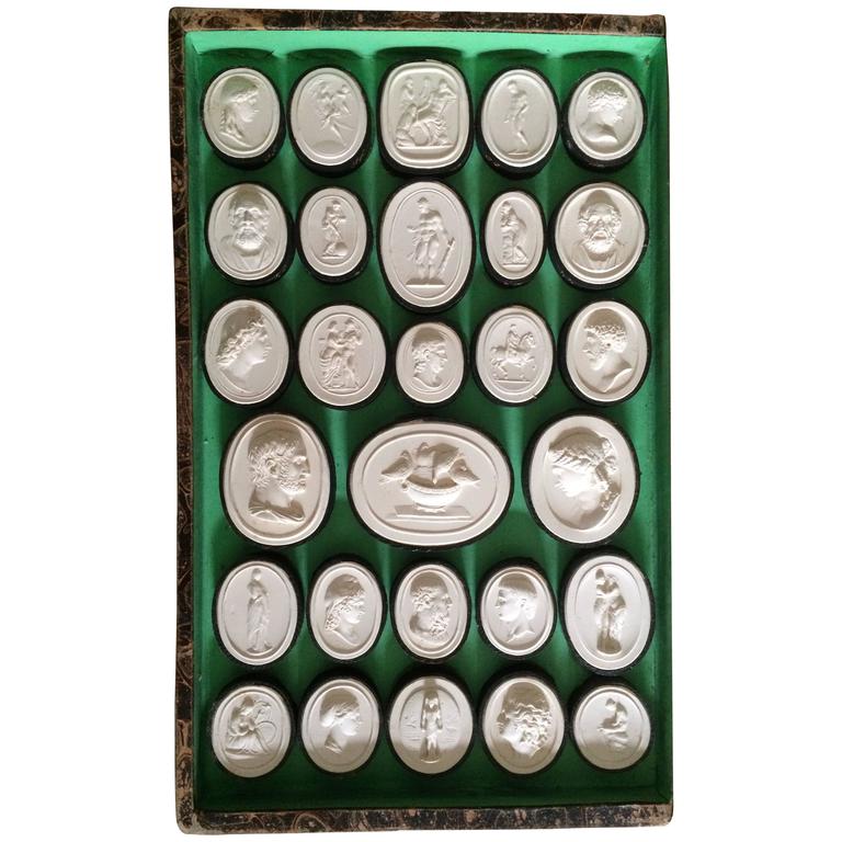 Grand Tour Intaglio Collection at 1stDibs