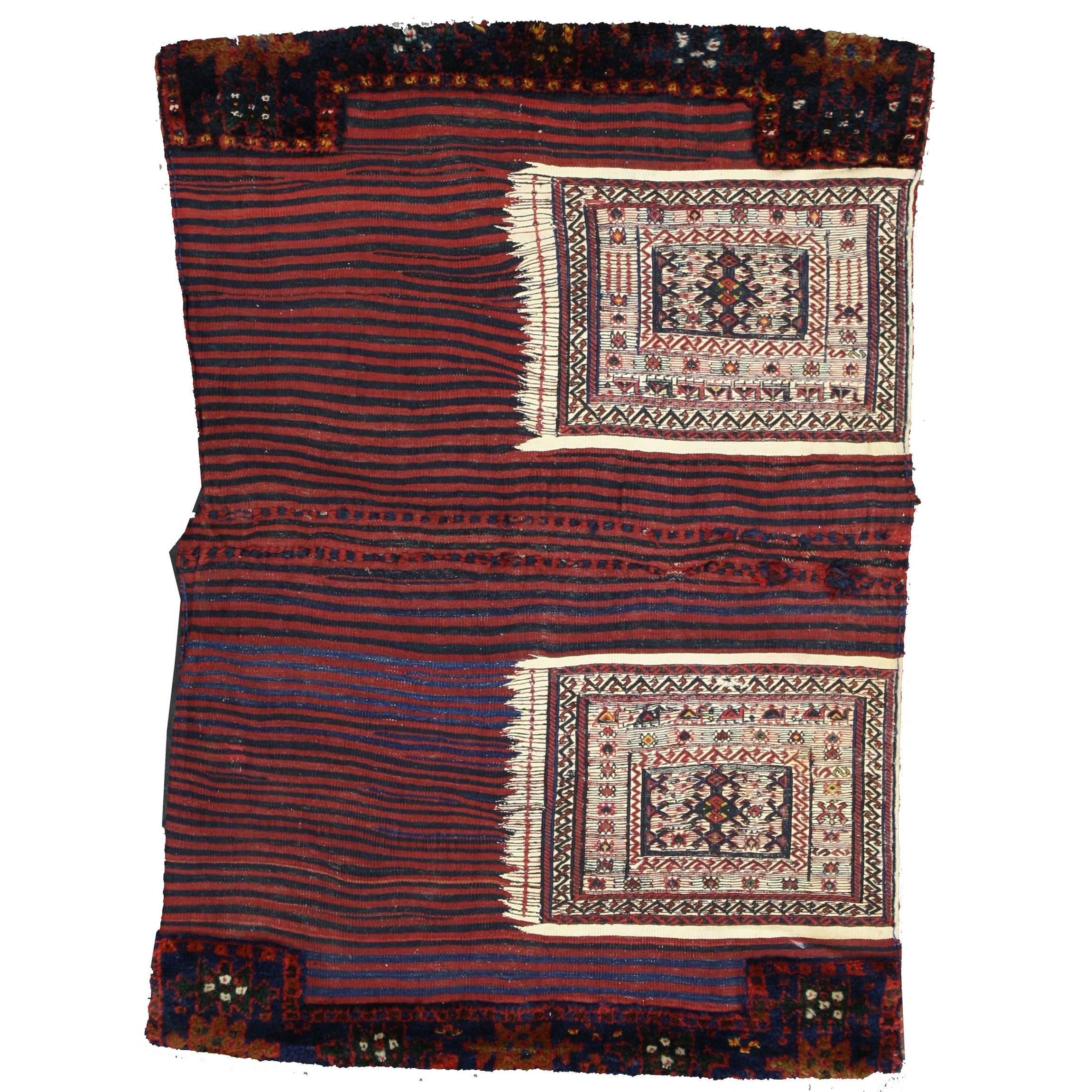 Large Old Persian Batik Textile For Sale at 1stDibs