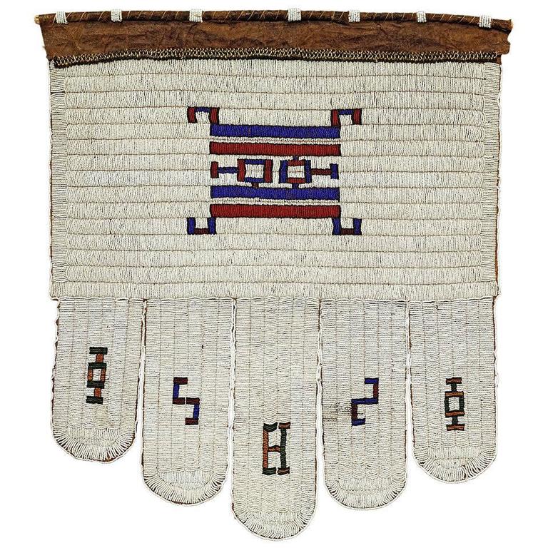 Ndebele Beaded Wedding Apron, South Africa For Sale at 1stDibs