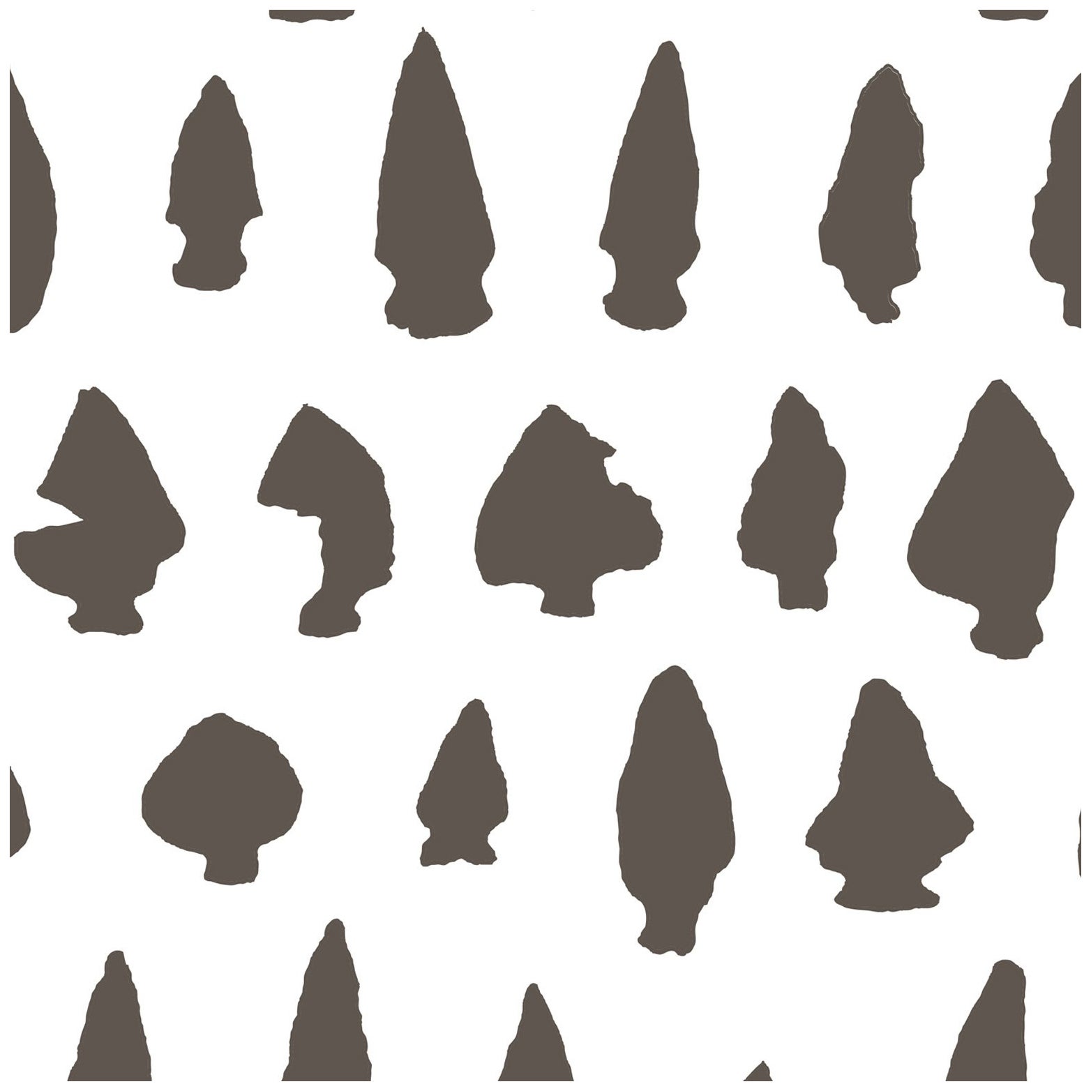 New York Arrowheads Wallpaper on Smooth Paper For Sale at 1stDibs