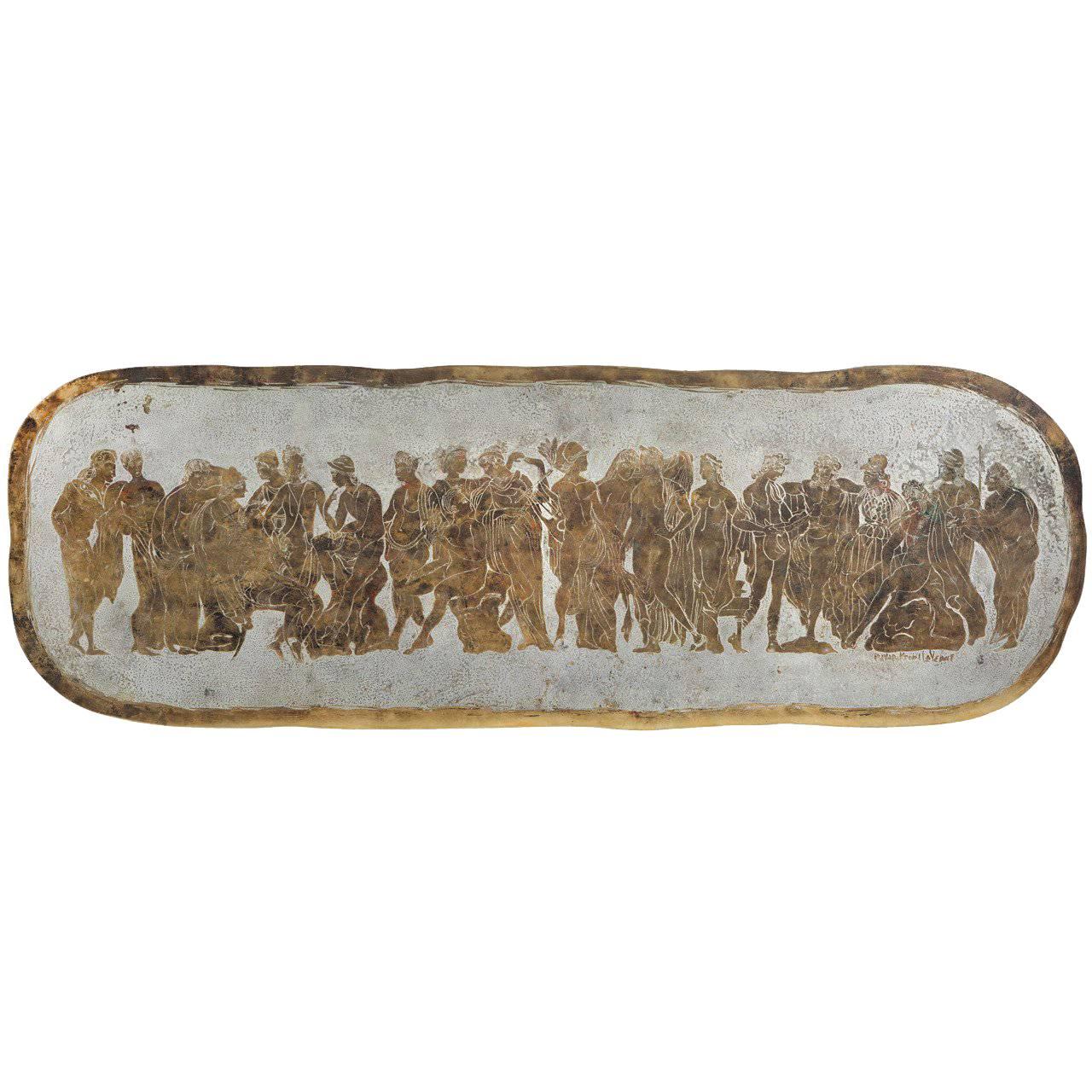 Large Laverne "Romanesque" Coffee Table at 1stDibs