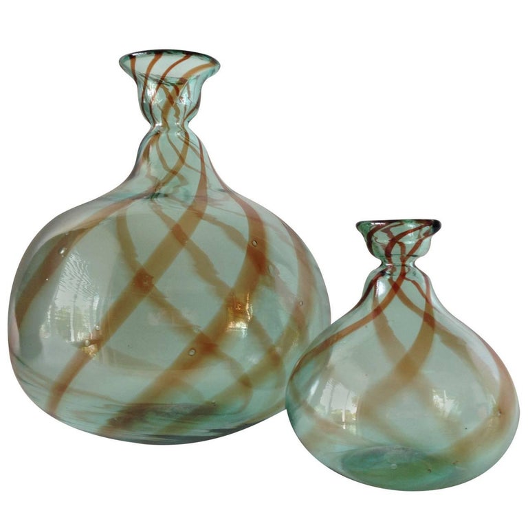 Donald Shepherd for Blenko Glass Balloon Vases at 1stDibs