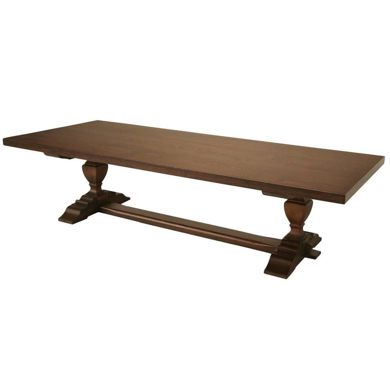 Trestle Style Dining Table For Sale At 1stdibs