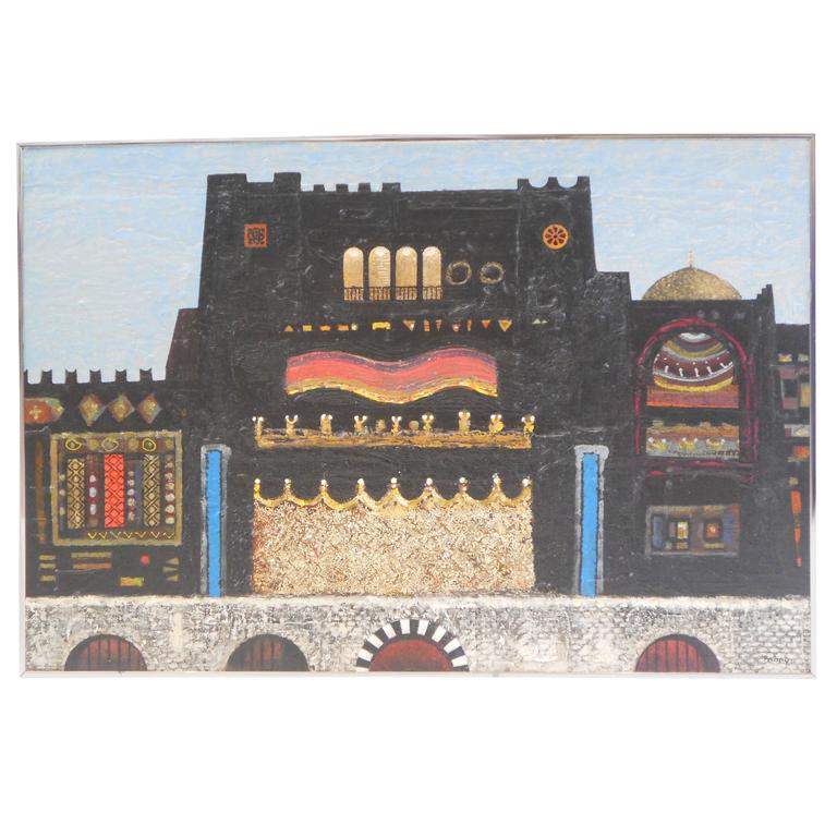 Modern Oil Painting by Michael Frary, 1965 at 1stDibs