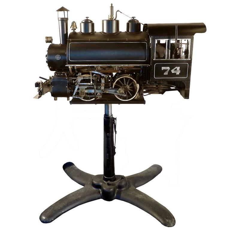 Complex Working Corliss Steam Engine Model For Sale at 1stdibs
