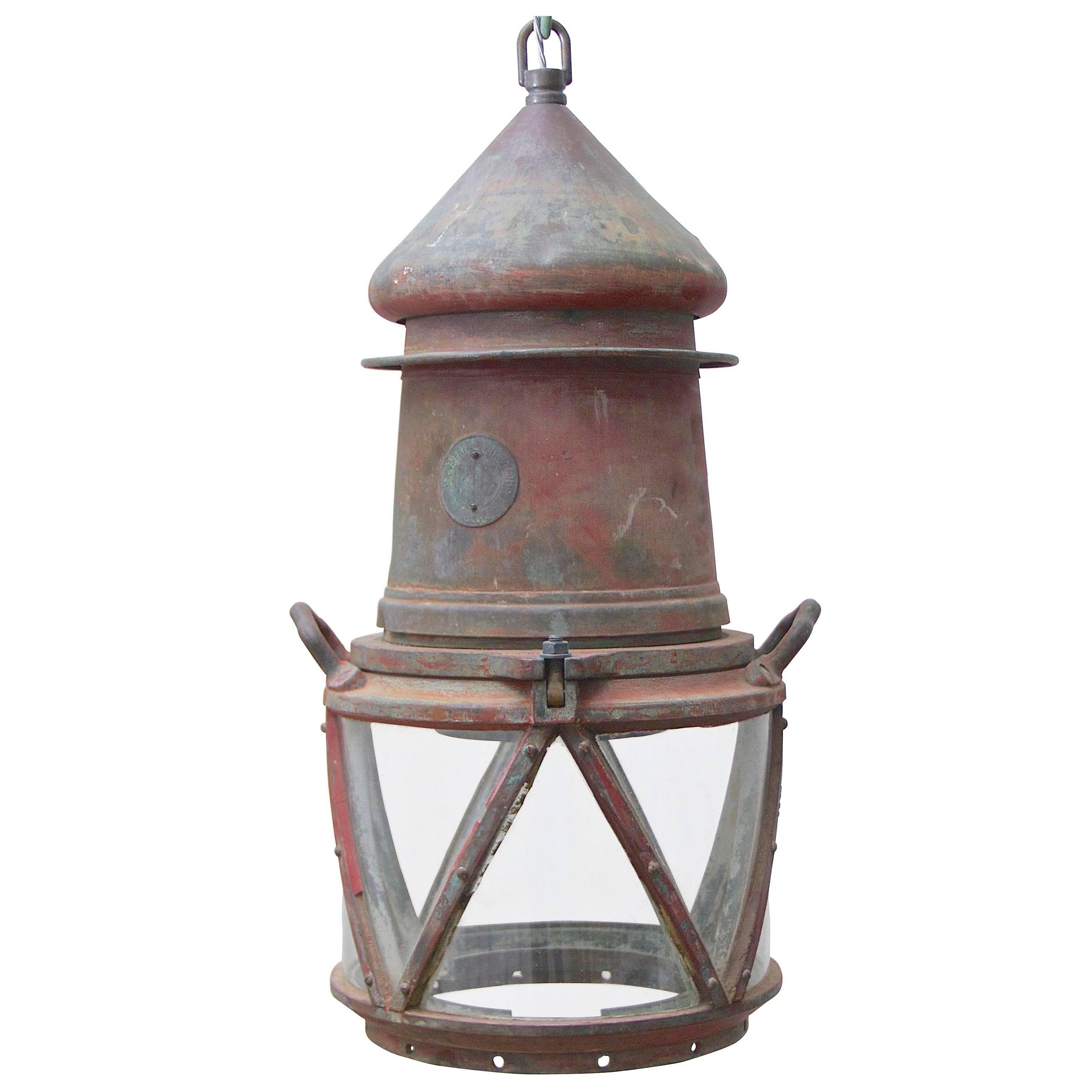 Bronze Buoy Lantern at 1stDibs