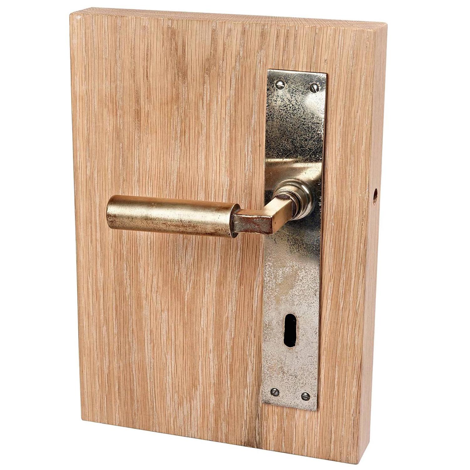 Vintage Set of 1923 Door Handles by Walter Gropius For Sale at 1stdibs