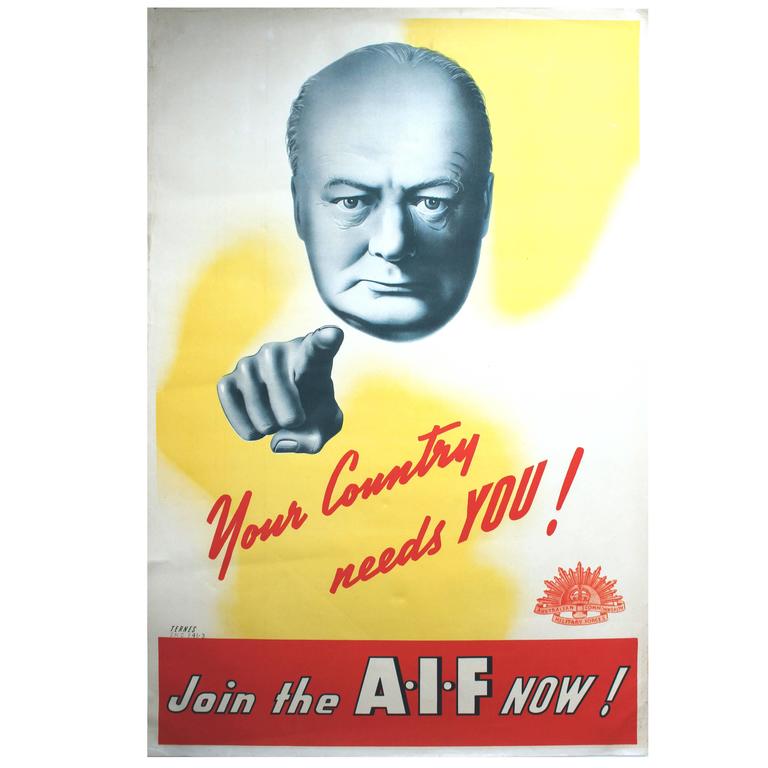 Nationalism Propaganda Ww1 Your Country Needs You