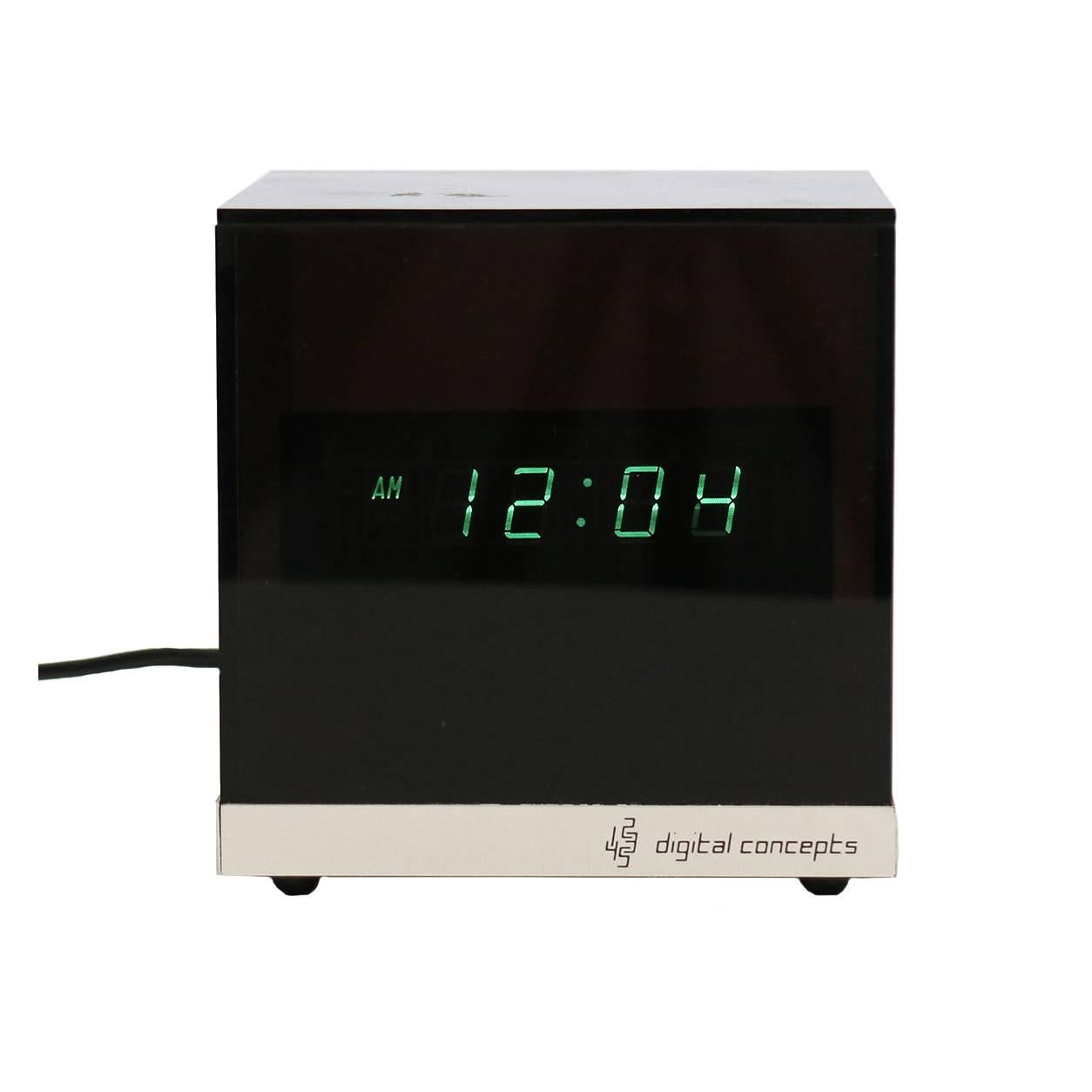 Digital Concepts Shadow Box Clock at 1stDibs