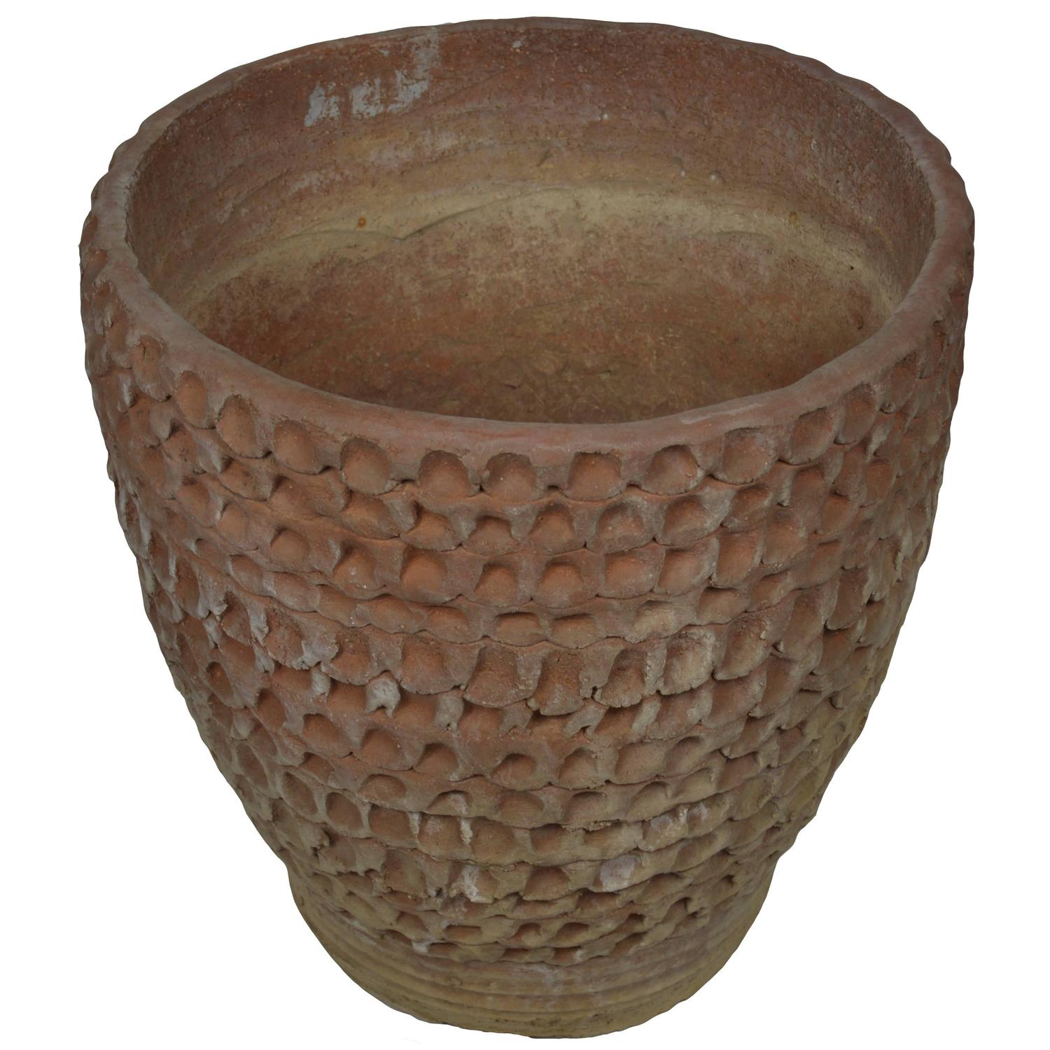 Modernist Sculptor, Stan Bitters Large Thumb Pot Planter, Signed Hans ...