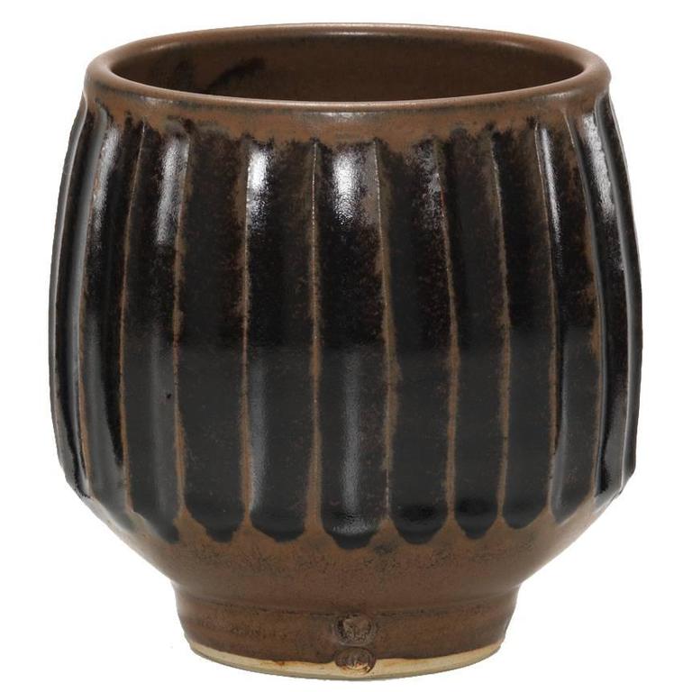Fluted Bowl by Kenneth Quick at 1stDibs