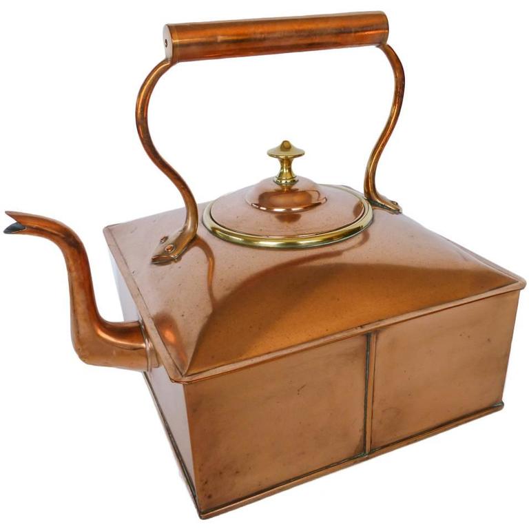 Rare English Copper Ship’s Kettle, circa 1875 at 1stDibs