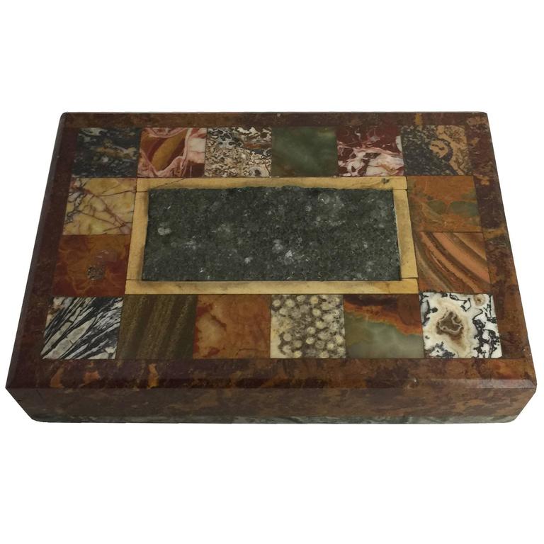 "Grand Tour" Specimen Marble Paperweight, Italian, Late 19th Century at ...