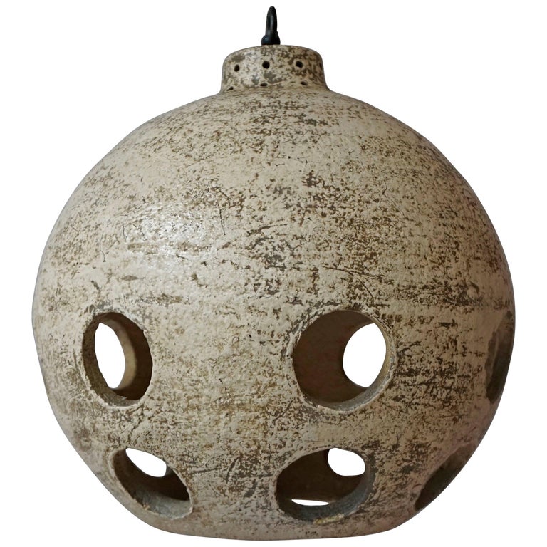 Ceramic Pendant Light at 1stDibs
