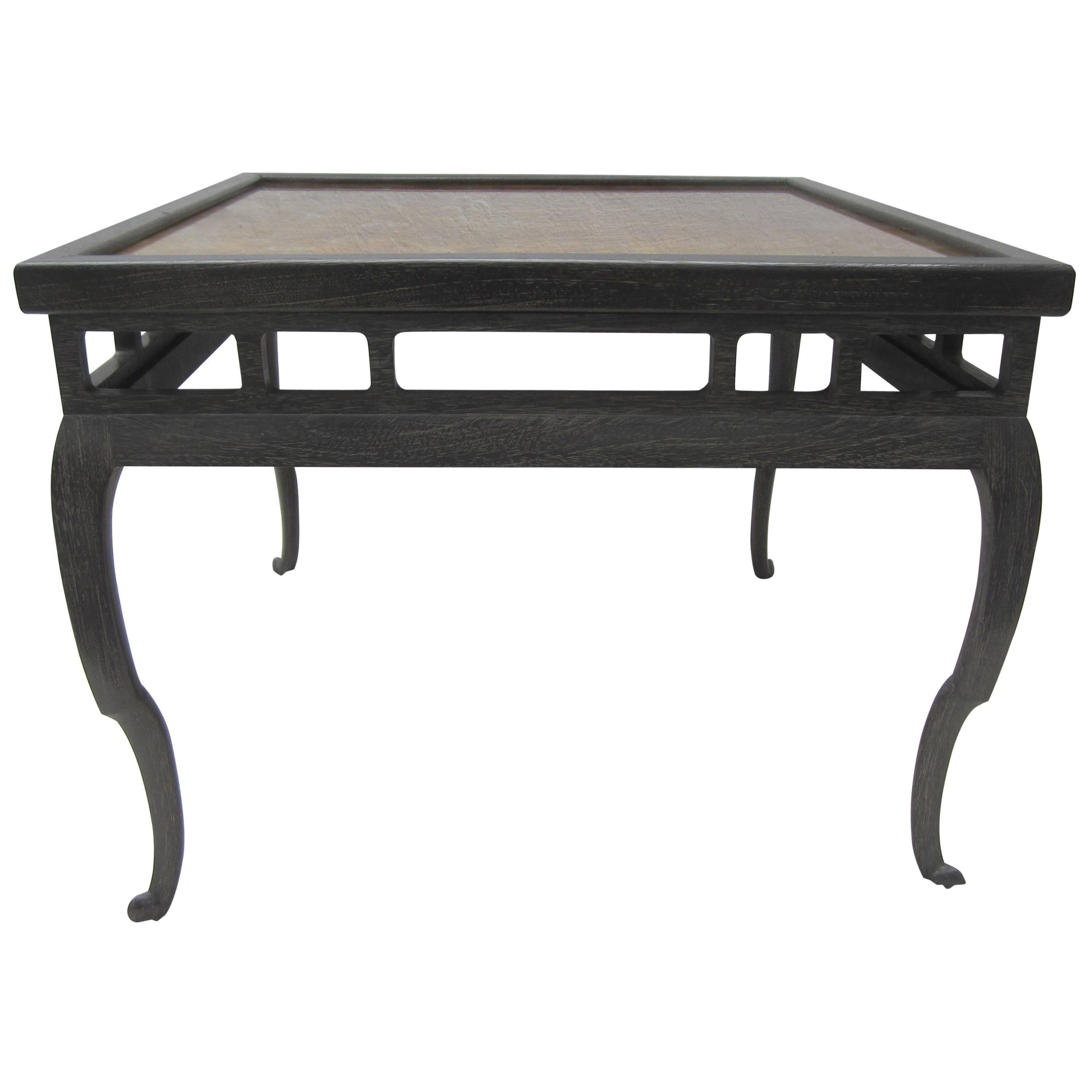 Chinese Style Tea Table in the Style of James Mont For Sale at 1stDibs