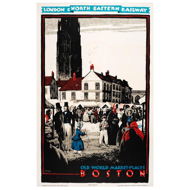 Original London and North Eastern Railway LNER LMS Poster for Dunoon on ...