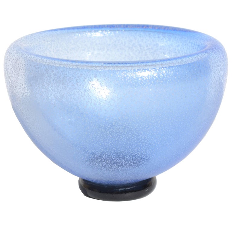 Double-Walled Blue Bowl at 1stDibs