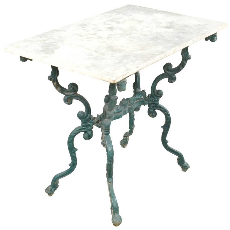 19th Century Italian Bistro Table / Garden Table at 1stDibs