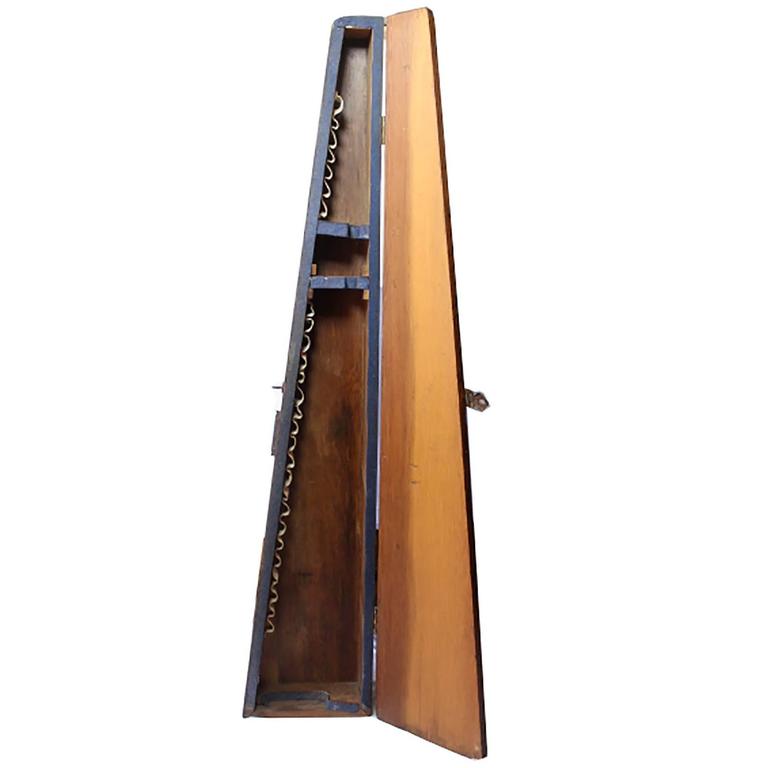 Early 20th Century Handmade Decorative Gun Case For Sale at 1stDibs