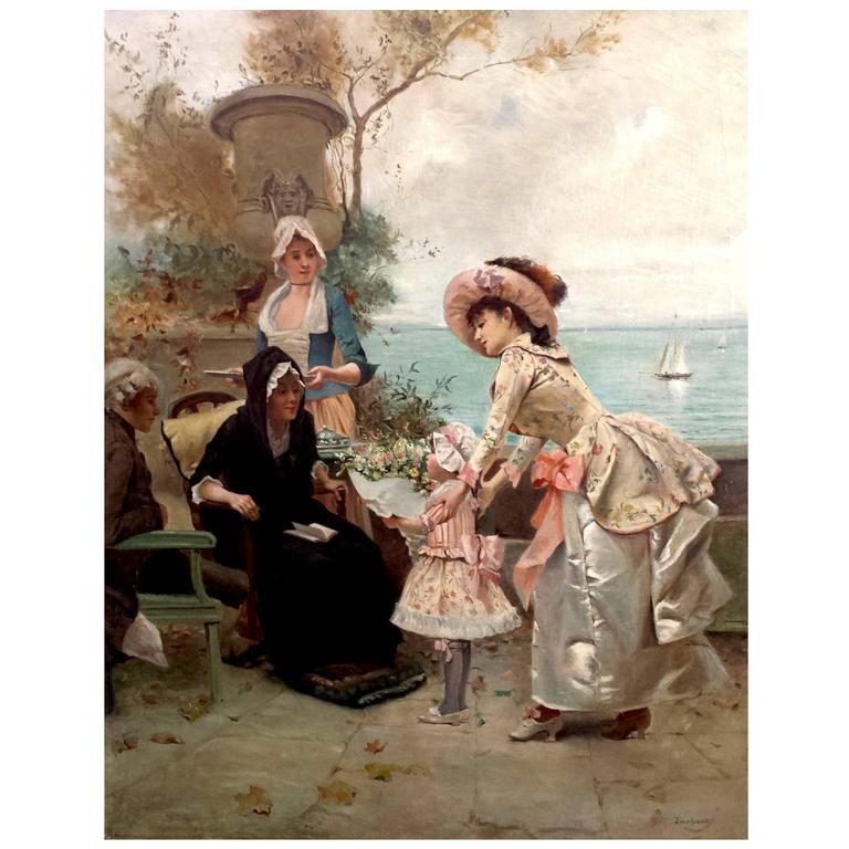 "The Introduction" by Emile Auguste Pinchart at 1stDibs