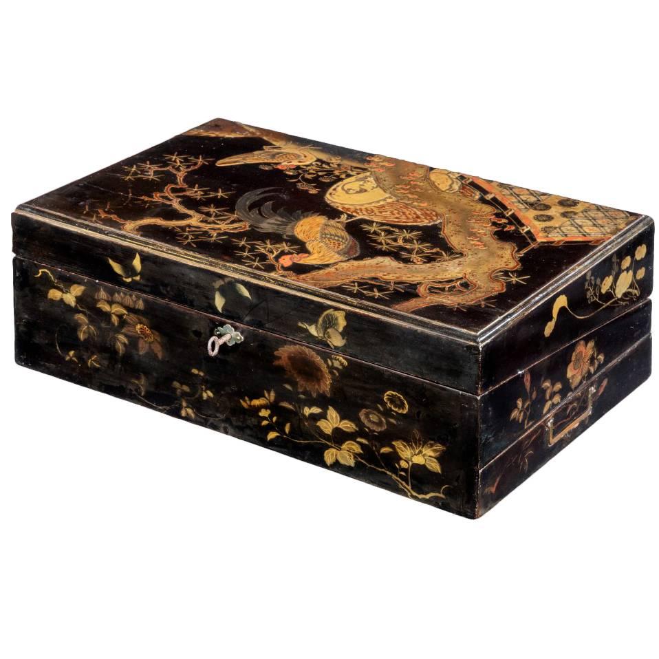 Attractive Pair of Chinese Boxes in Oriental Hardwood For Sale at 1stDibs