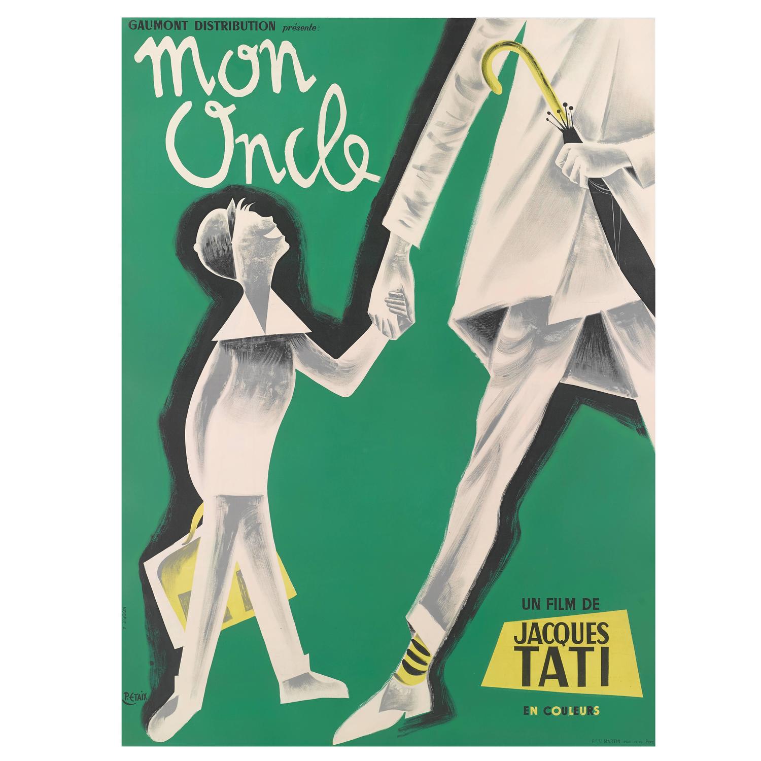 Mon Oncle Movie Poster at 1stdibs