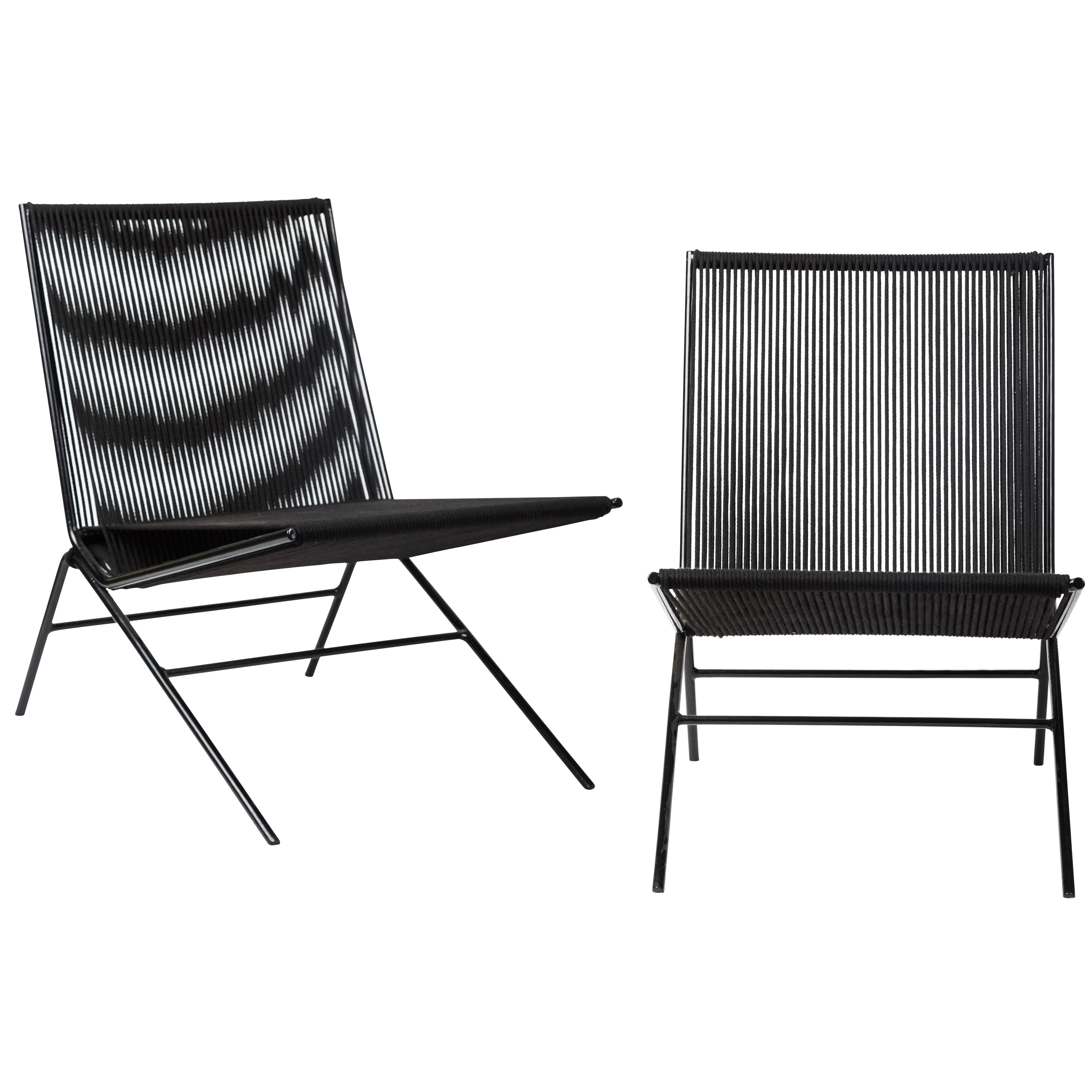 Pair of Lounge Chairs by Allan Gould at 1stDibs