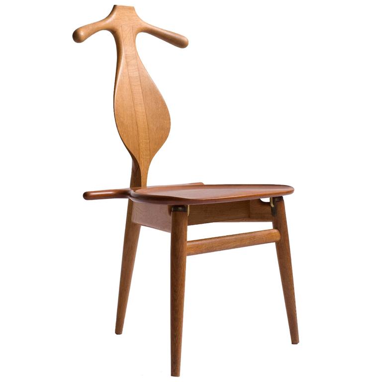 Hans J. Wegner 'Valet Chair' for Johannes Hansen at 1stDibs