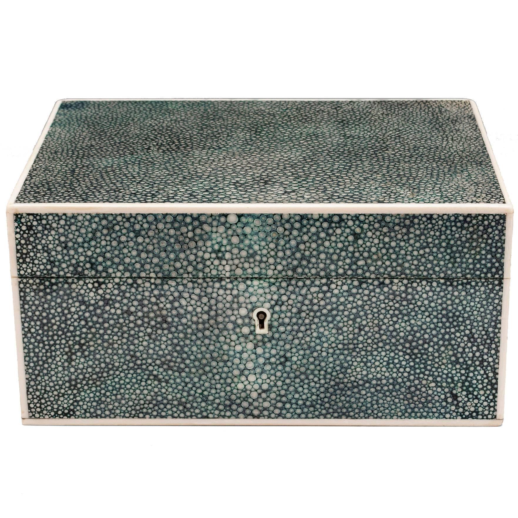 Shagreen Cigar Box at 1stDibs