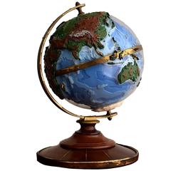 Italian 1960s 3D Globe at 1stDibs | italy globe, italian globe