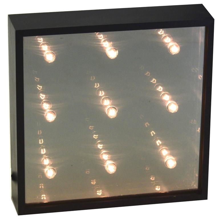 Galaxy Infinity Mirror by Lightolier at 1stDibs
