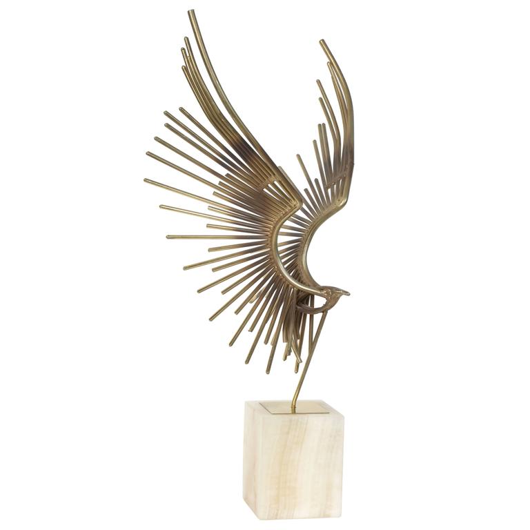 C. Jere Welded Steel Bird Sculpture at 1stDibs | curtis jere bird ...