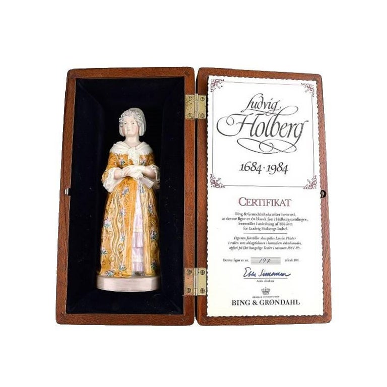 Bing and Grondahl Porcelain Figure "Magdalone", Holberg Collection For ...