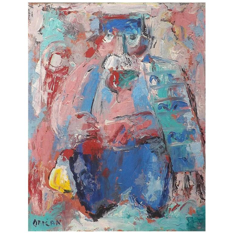 Portrait of a Holy Man by Jovan Obican at 1stDibs