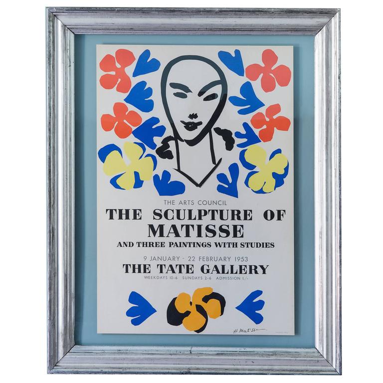 Vintage Henri Matisse Poster at 1stDibs