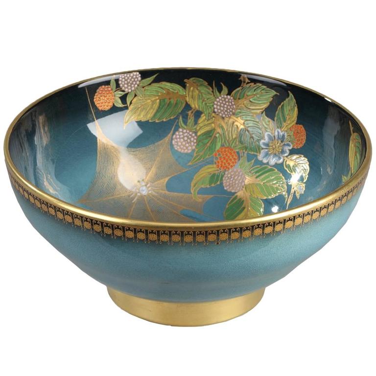 Carlton Ware Bleu Royale Bowl at 1stDibs