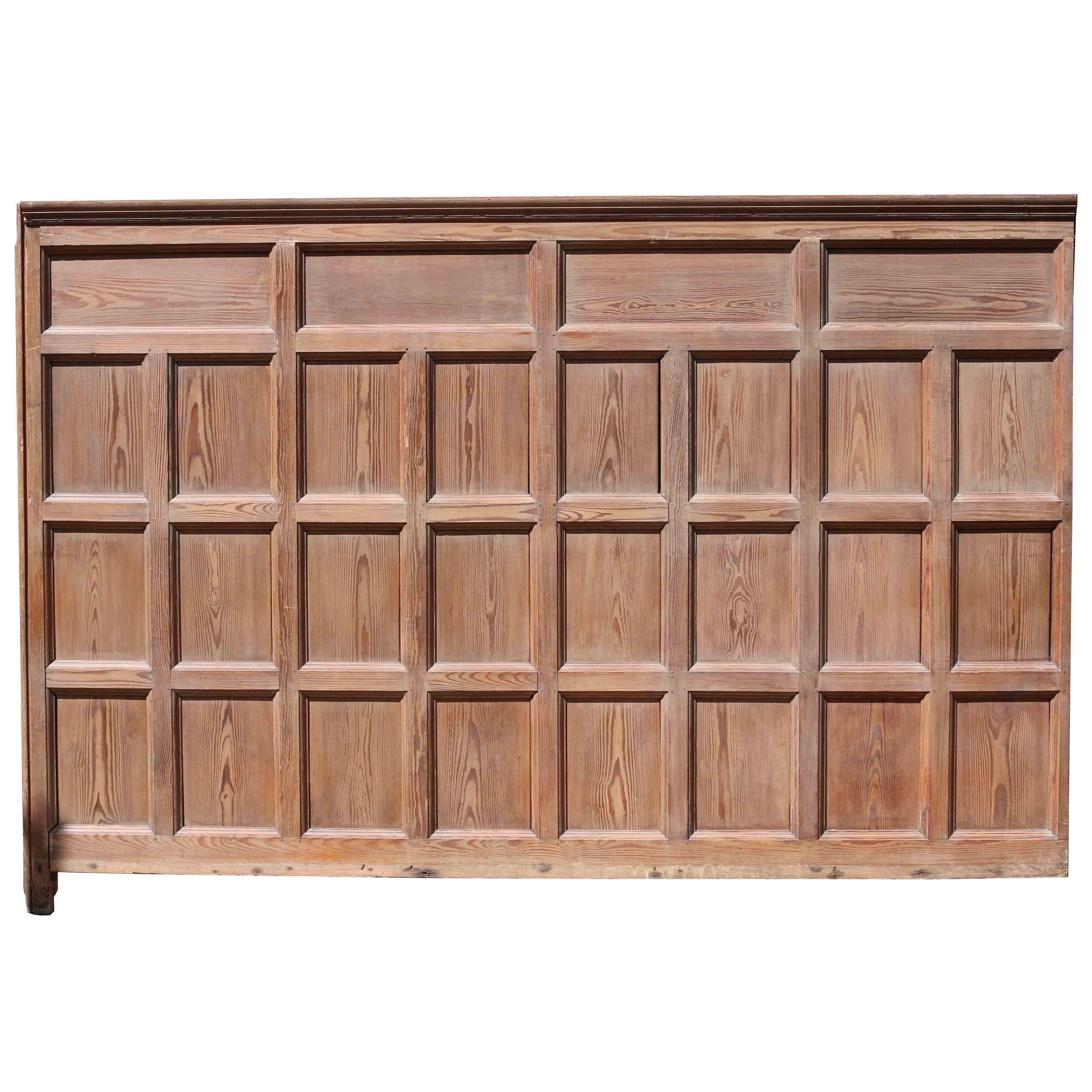 Antique Pine Room Panelling at 1stDibs