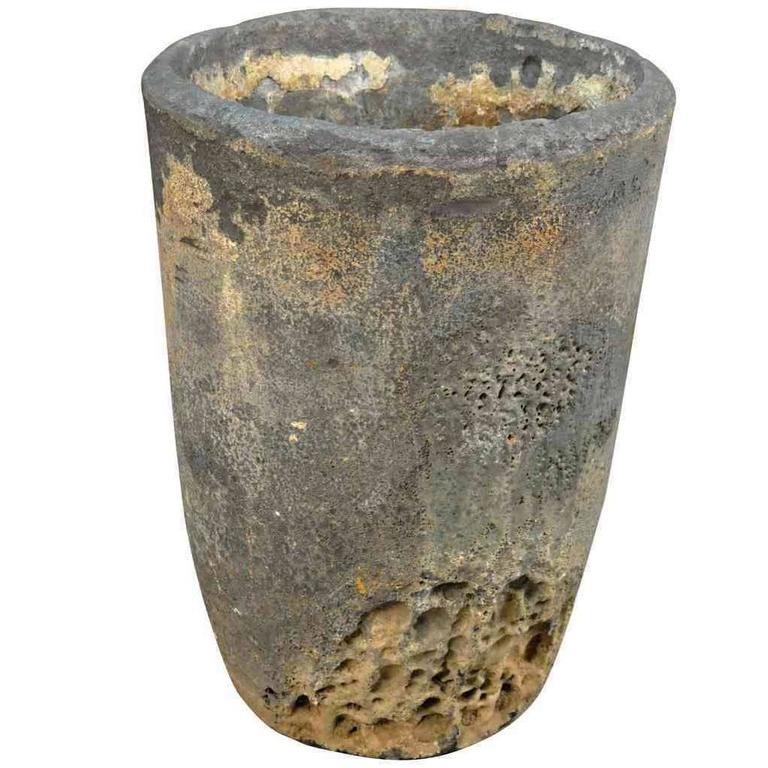 French Industrial 19th Century Foundry "Creuset" Melting Pot at 1stDibs