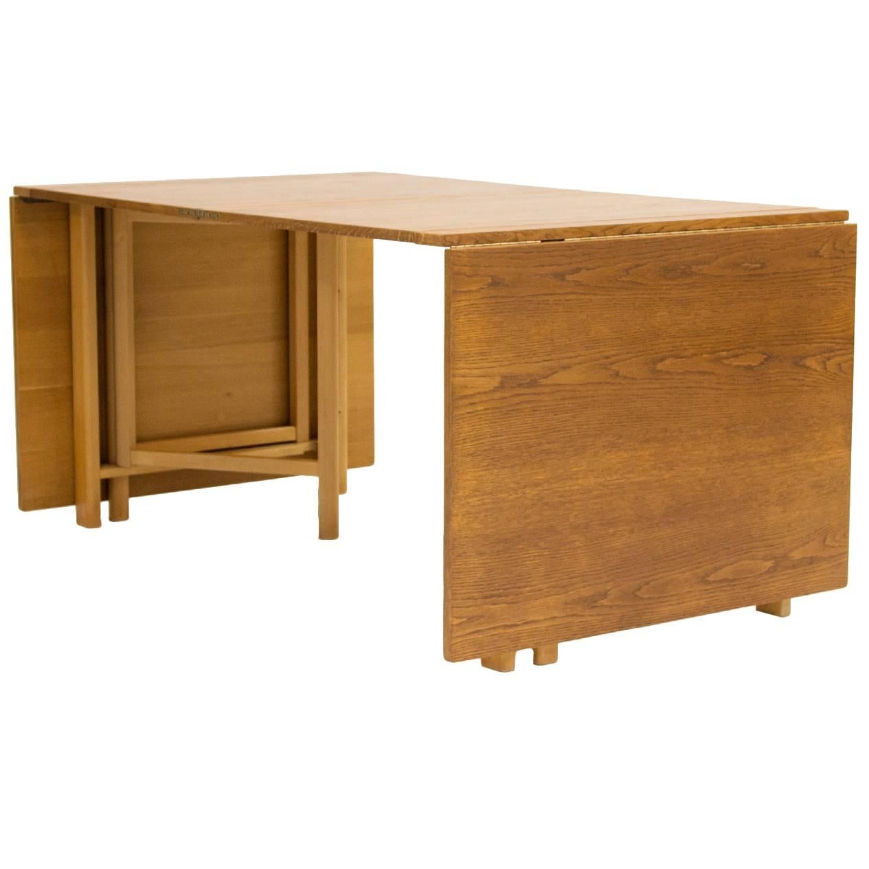 “Maria Flap” Dining Table by Bruno Mathsson at 1stDibs