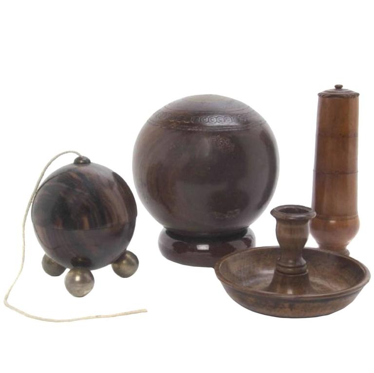 Turned Wood Objects For Sale at 1stDibs