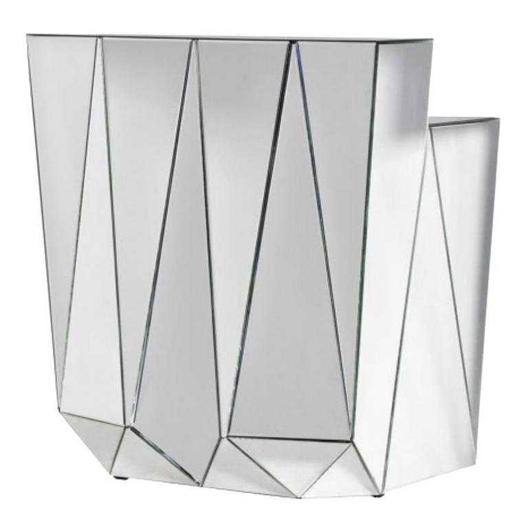 Modern Design Mirrored Bar / Reception Stand For Sale at 1stDibs