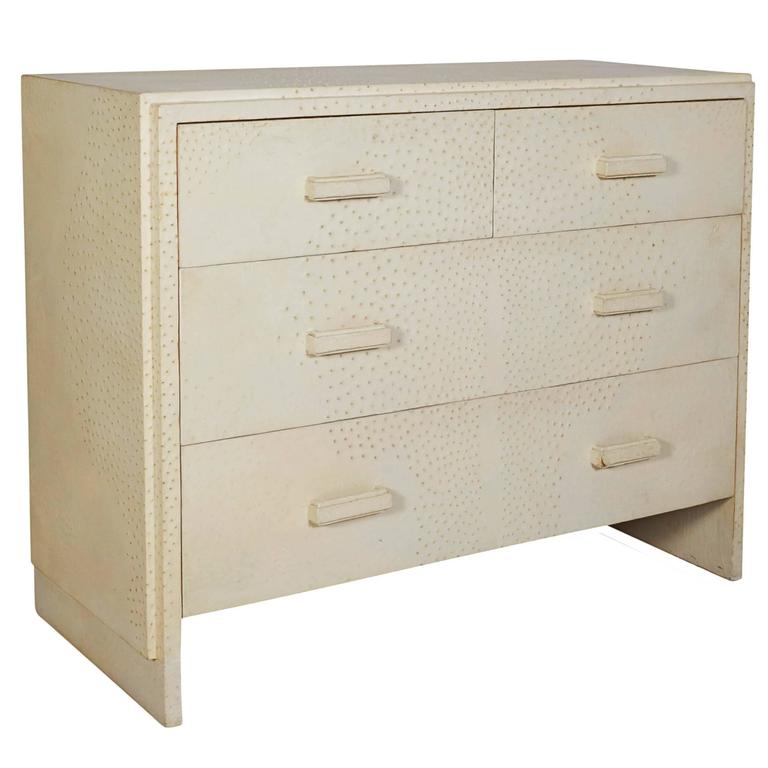Custom Ostrich Chest Of Drawers For Sale at 1stDibs