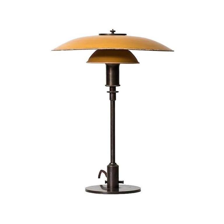 Poul Henningsen Table Lamp Model PH 3½/2 Produced by Louis Poulsen in ...
