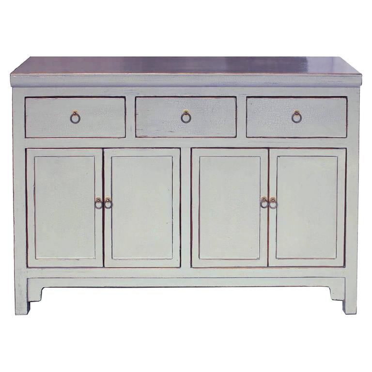 Light Grey Sideboard For Sale at 1stdibs