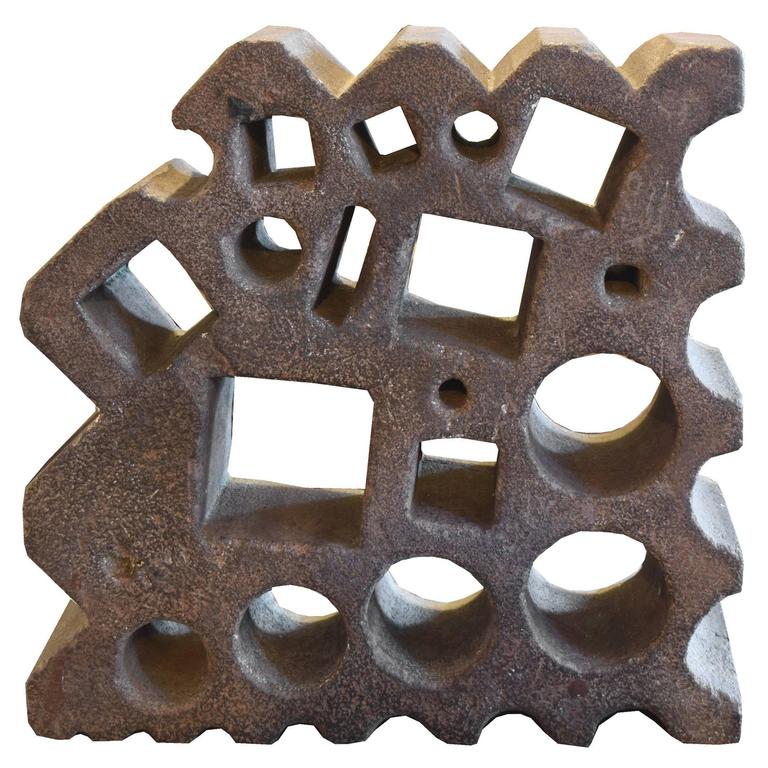 Czech Cast Iron Swage Block at 1stDibs
