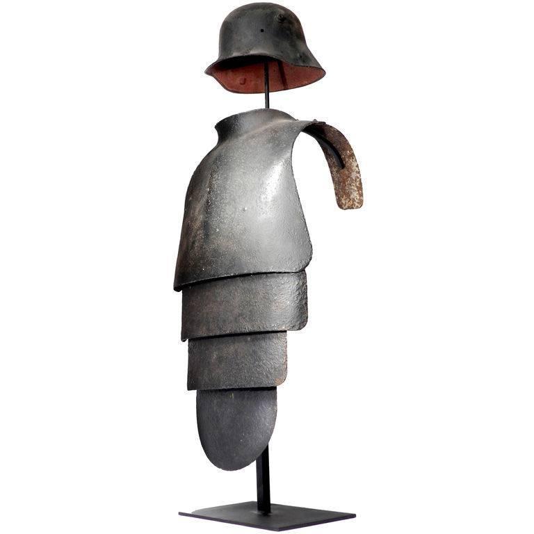 Rare Five-Piece Set of WW1 Lobster Tail Armor at 1stDibs | ww1 lobster ...