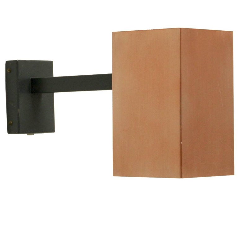 Set of Fourteen Scandinavian Wall Lights in Copper by Finn Lunde, 1970s ...