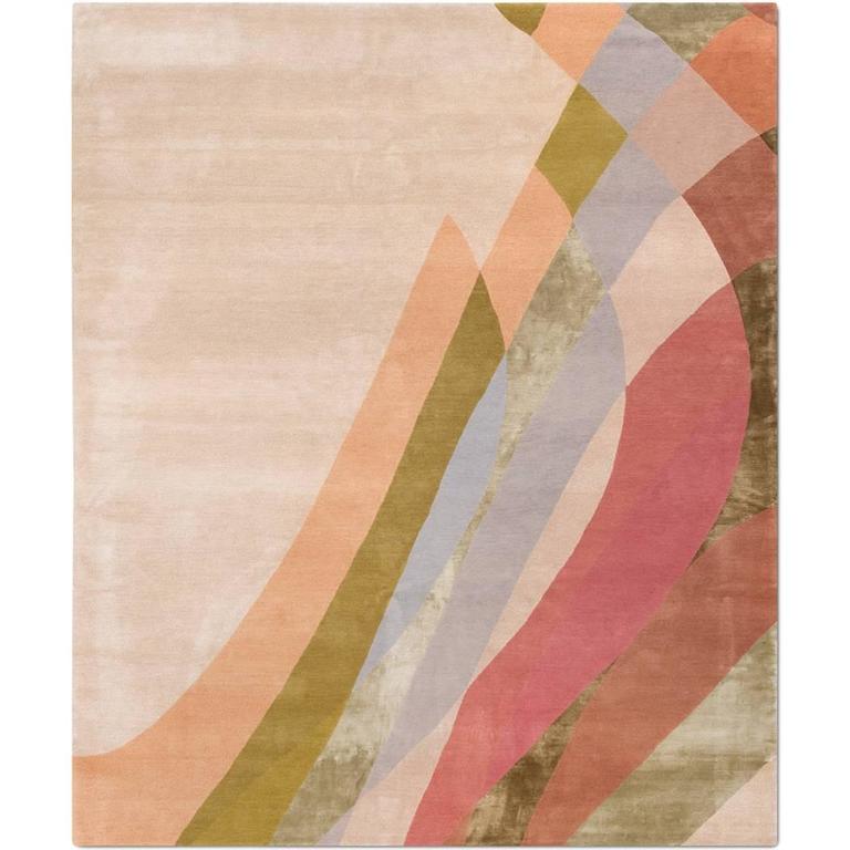 'Masterpieces_Destiny' Hand-Knotted wool and silk, Contemporary ...