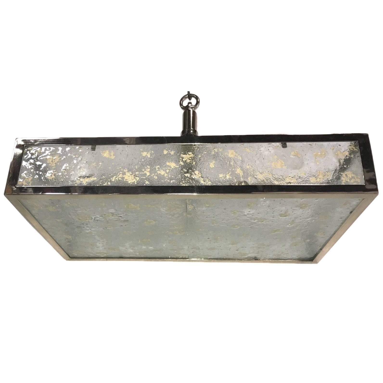 6-Light Rectangular Fixture at 1stDibs