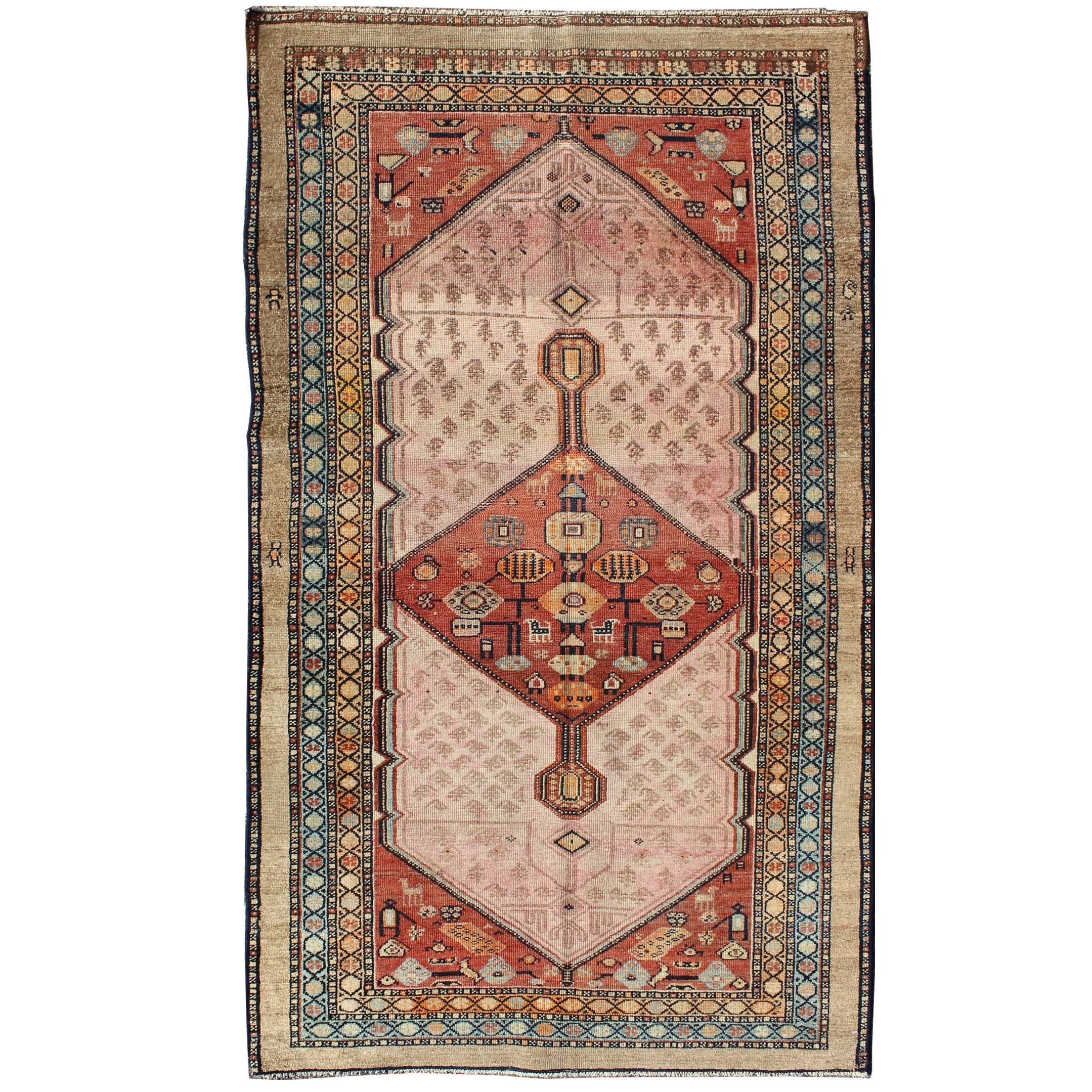 Antique Persian Rug For Sale at 1stDibs